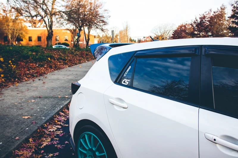 Mazdaspeed 3 Wing Extension