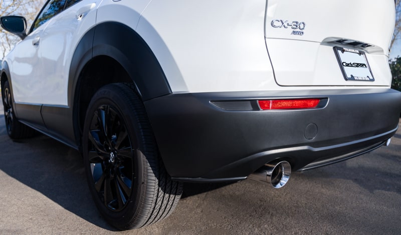 2021+ Mazda CX-30 Turbo Cat Back Exhaust System 80mm