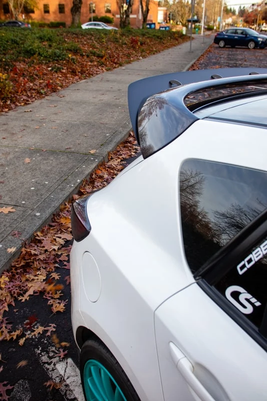 Mazdaspeed 3 Wing Extension